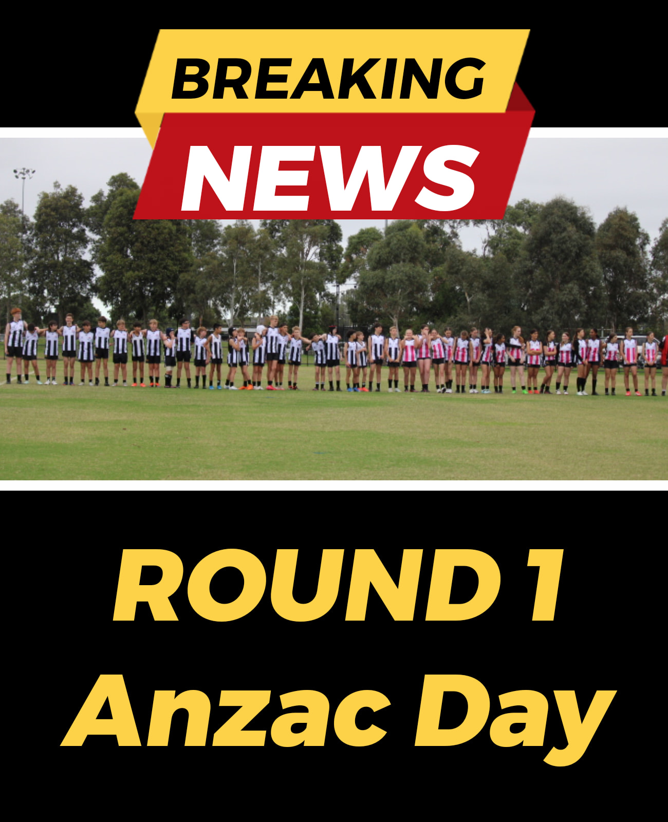 Round 1 in Review - Narre Warren Junior Football Club and Auskick Centre