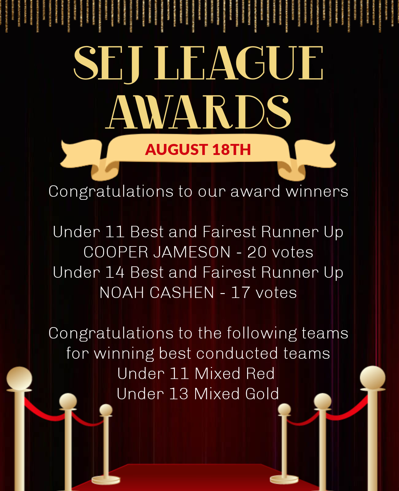 South East Regional Awards - Narre Warren Junior Football Club and ...